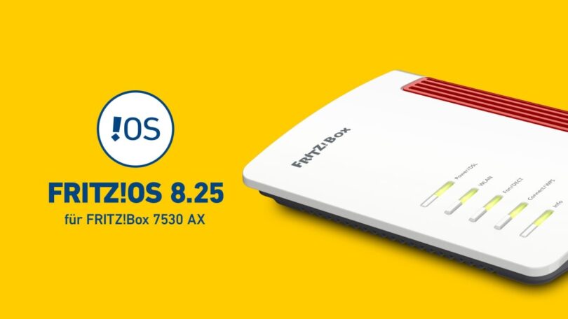 FRITZ!Box 7530 AX mit dem FRITZ!OS 8.25 veröffentlicht - Deskmodder.de