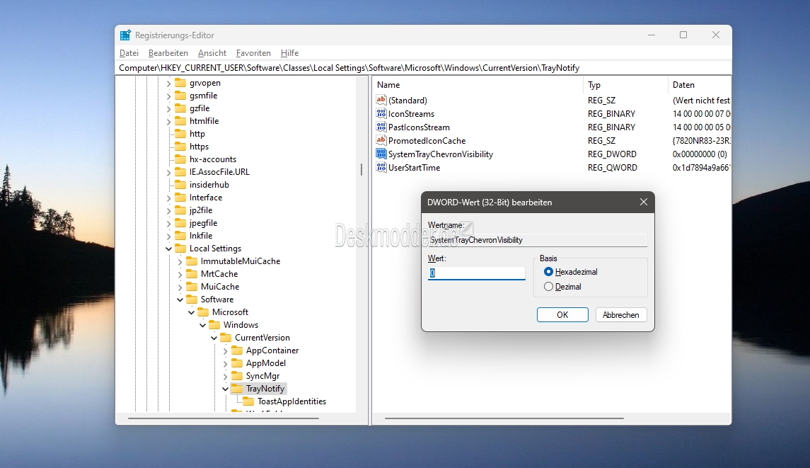 Datei:Alle Icons Symbole in der Taskleiste Systray anzeigen Windows 11 ... Datei:Alle Icons Symbole in der Taskleiste Systray anzeigen Windows 11 ...