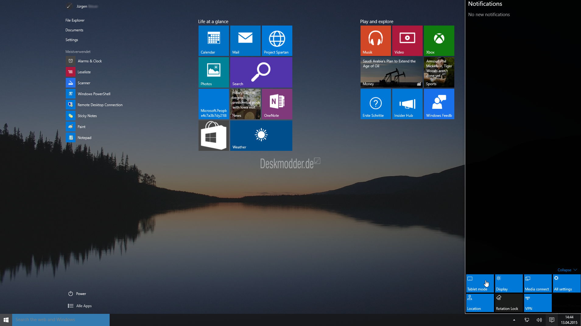 Datei:Startbildschirm-windows-10-2.jpg Deskmodder Wiki