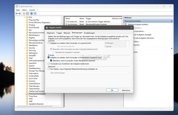 Automatische Synchronisation der Uhrzeit wiederherstellen unter Windows 11 Deskmodder Wiki