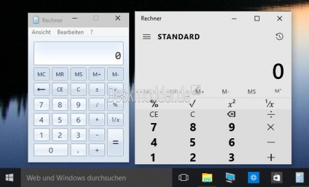 Alten Taschenrechner calc.exe unter Windows 10 starten Deskmodder Wiki