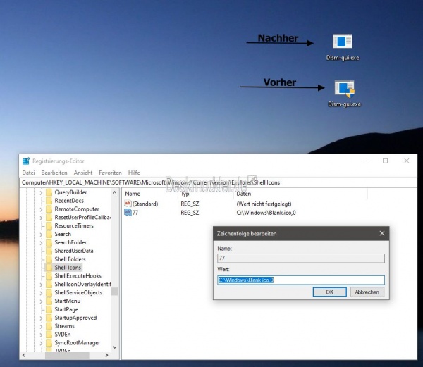 UAC Overlay Icon entfernen Windows 11 und 10 Deskmodder Wiki