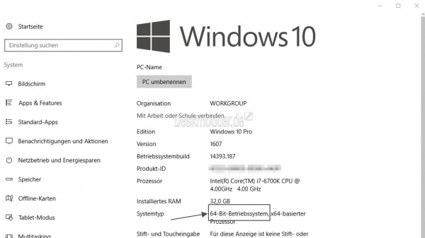 Welche Windows 10 Version habe ich installiert Deskmodder Wiki