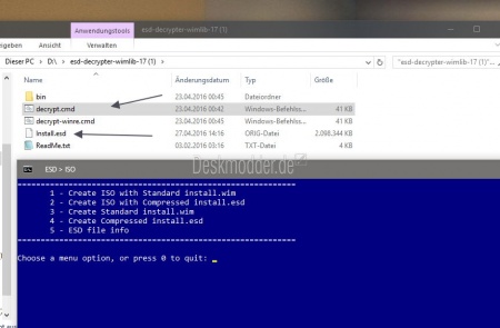 ESD in ISO umwandeln ganz einfach mit wimlib Deskmodder Wiki