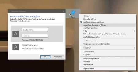 Microsoft Edge als anderer Benutzer starten Windows 10 Deskmodder Wiki