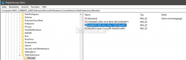 Kontextmenü Windows 10 Einträge entfernen Deskmodder Wiki
