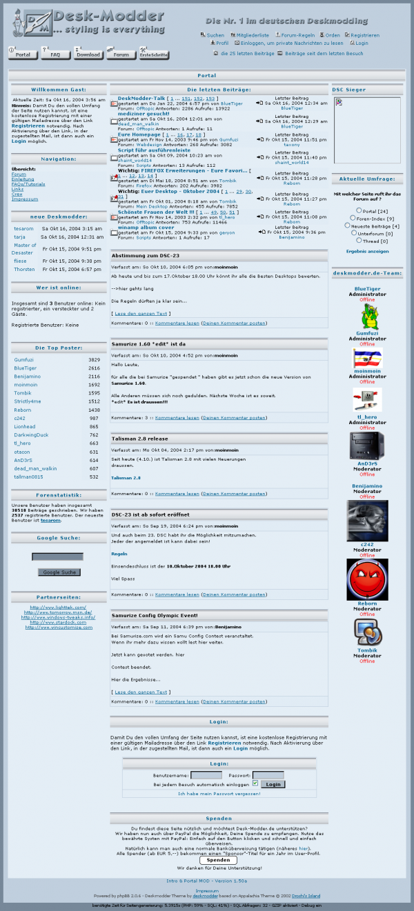 Die Geschichte von deskmodder.de Deskmodder Wiki