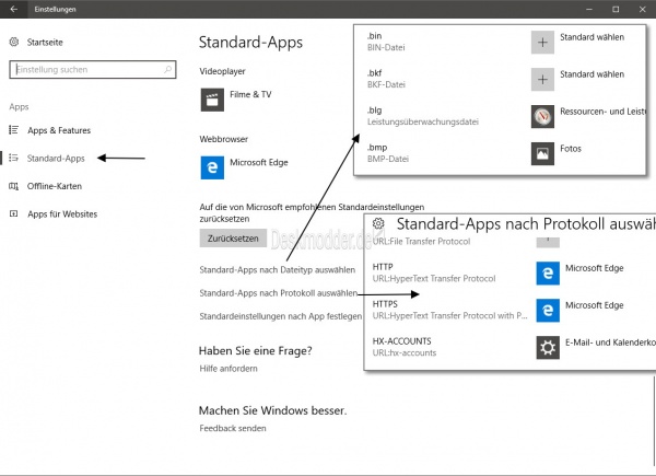 Windows 10 Apps Einstellungen Die Übersicht Deskmodder Wiki