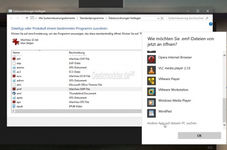 Standardprogramm oder Dateityp zuordnen Windows 10 Deskmodder Wiki