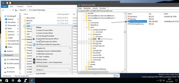 Powershell und Eingabeaufforderung austauschen Windows 10 Deskmodder Wiki