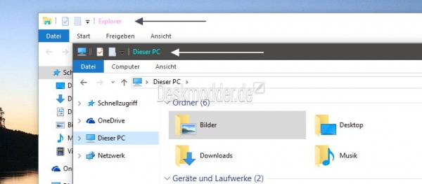 Farben ändern anpassen Windows 10 Deskmodder Wiki