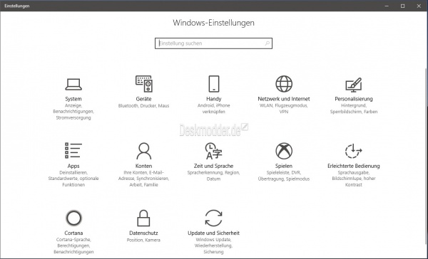 Ms-settings Einstellungen direkt aufrufen oder entfernen Windows 10 ...