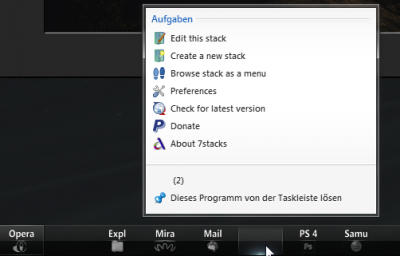 Tools für die Windows 7 Superbar (Taskbar) Deskmodder Wiki