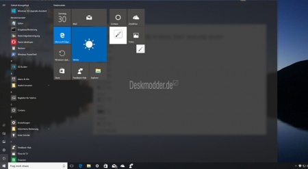 Wo ist der Startbildschirm in Windows 10 Deskmodder Wiki
