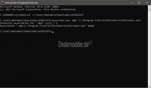Standardprogramm oder Dateityp zuordnen Windows 10 Deskmodder Wiki