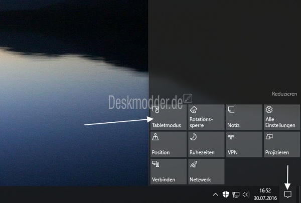 Wo ist der Startbildschirm in Windows 10 Deskmodder Wiki