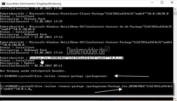 Windows 10 Updates deinstallieren Deskmodder Wiki