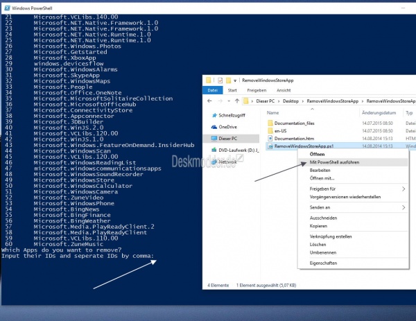 Windows 10 Apps entfernen deinstallieren Deskmodder Wiki